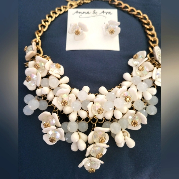 Anna & Ava | Jewelry | Anna And Ava Necklace And Earrings | Poshmark